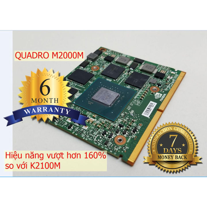 Quadro M2000M MXM 3.0 Type B Card màn hình dành cho Laptop Dell HP | Lazada.vn