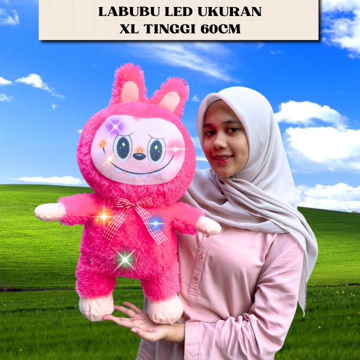BONEKA LABUBU L E D VIRAL UKURAN XL HARGA SATUAN | Lazada Indonesia