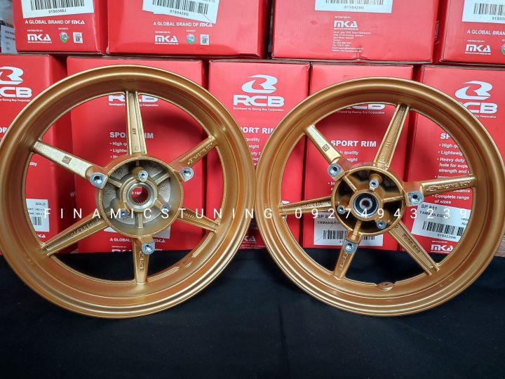 RCB MAGS YAMAHA NMAX 155 V1 3.00 FRONT 3.50 REAR SP811 RB6 | Lazada PH