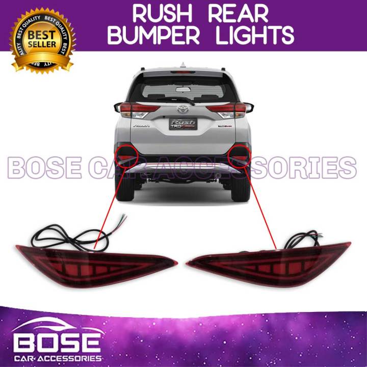 Toyota Rush G E 2018 2019 2020 2021 2022 2023 2024 Rear Bumper Light ...
