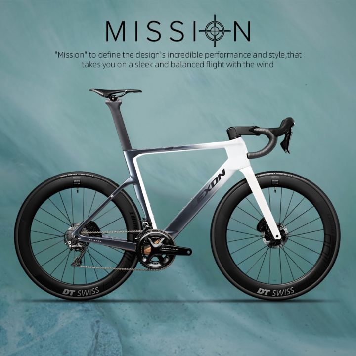 New LEXON DiscBrake Carbon Road Bike Frame Fully Hidden Cable Line ...