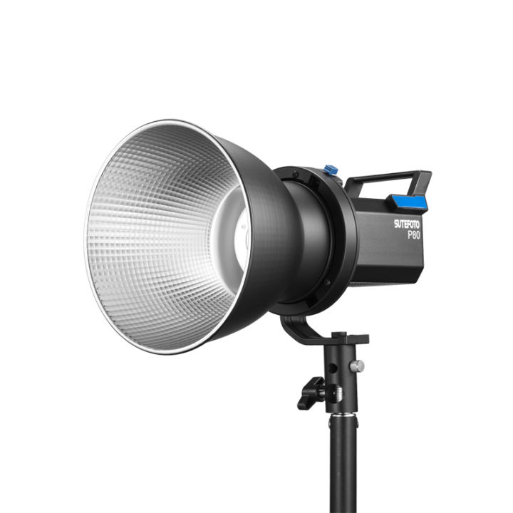 Sutefoto P80 LED Video Light COB Light 80W 5600K Daylight Balanced 5 ...