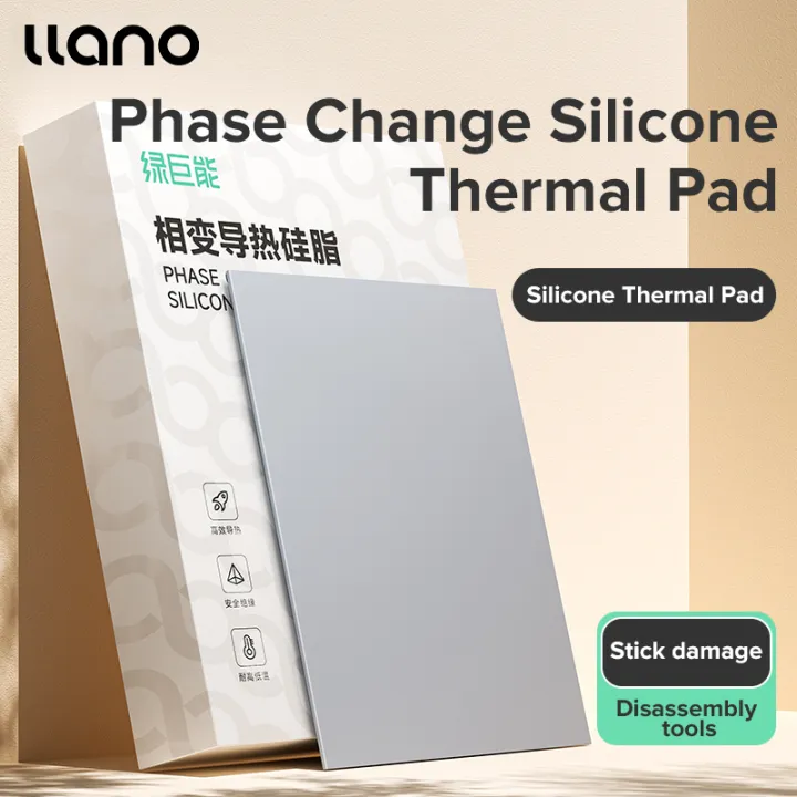 Llano giai đoạn thay đổi Silicone Miếng tản nhiệt một-phải Có Silicon ...
