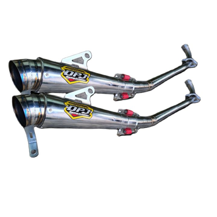 Knalpot Racing Dpj Jigsaw Motor Bebek Smash Shogun supra x 110 125 ...