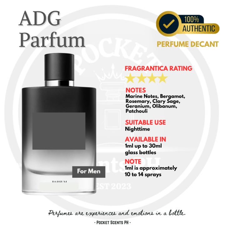 ADG Parfum - 1ml to 30ml - [PERFUME DECANT] | Lazada PH