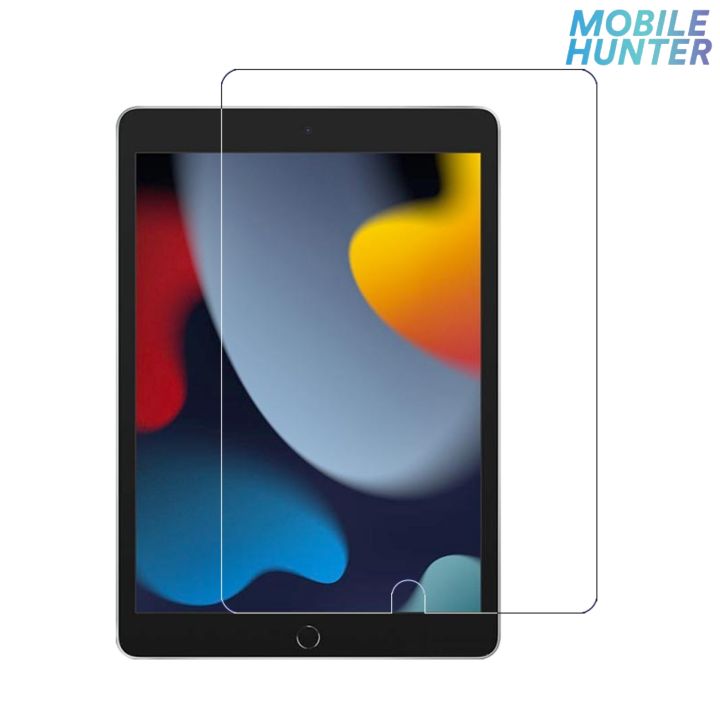 iPad 9th Gen 10.2 2021 Premium Tempered Glass Screen Protector (Ultra ...