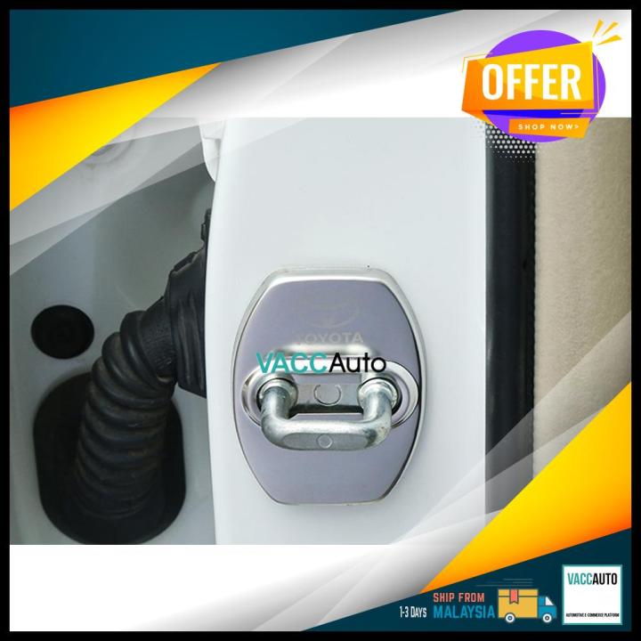 Toyota Door Lock Steel Cover (Type A) | Lazada