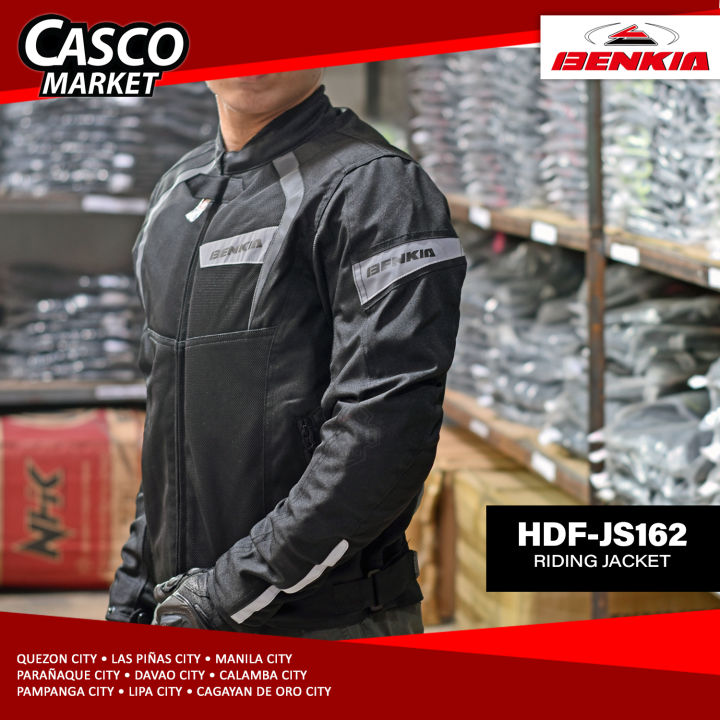 BENKIA HDF-JS162 PADDED MESH MOTORCYCLE RIDING JACKET FOR MEN'S | Lazada PH