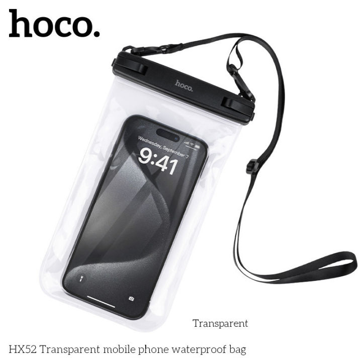 terashop4289 HOCO HX52 ซองมือถือกันน้ำ IP68 ล็อค2ชั้น สัมผัสได้ ถ่ายรูป ...