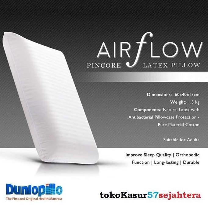 [Ready] Bantal Latex Airflow Pincore Dunlopillo [Sale Big] | Lazada Indonesia