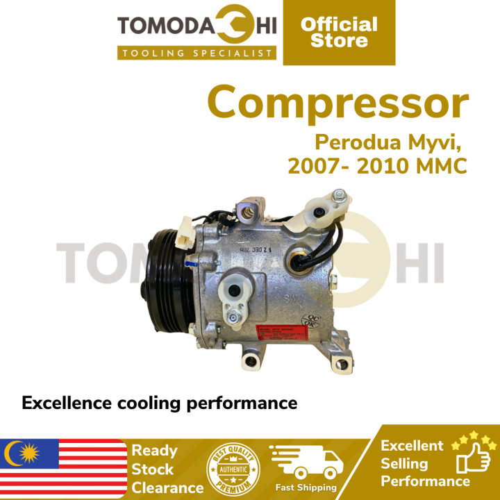 TOMODACHI Car Aircond Compressor Myvi 2007-2010, (Mitsubishi ...