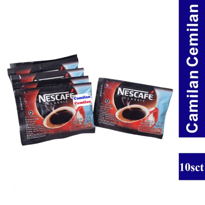 Nescafe Classic Kopi Instan Hitam 10 sct x 2 gr | Lazada Indonesia