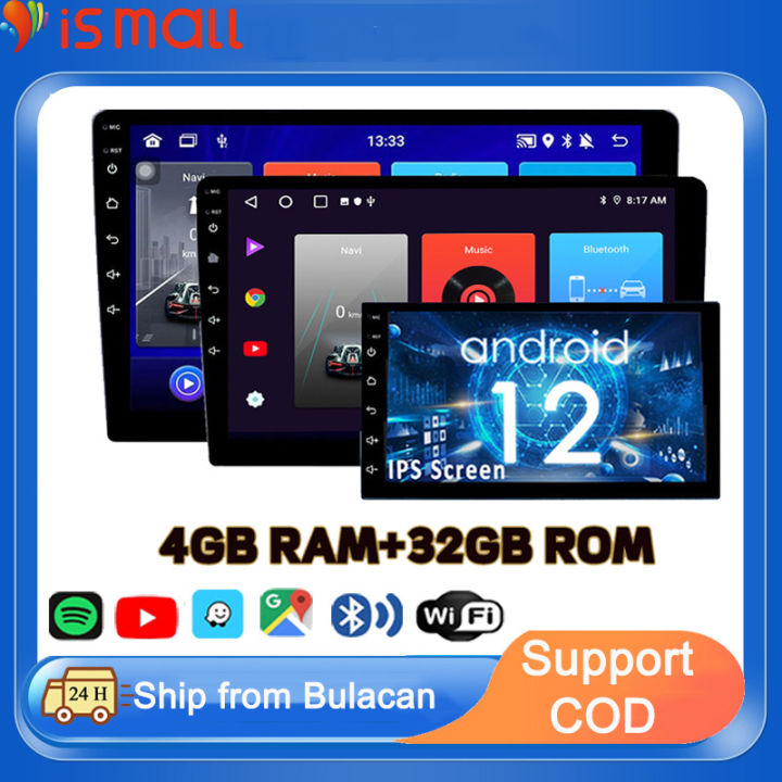 2 Din Android Player 10 inch Head Unit Android MP5 Player Bluetooth GPS ...