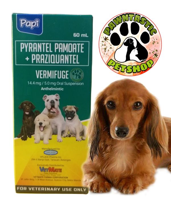 Papi Vermifuge 60mL [Dewormer] | Lazada PH
