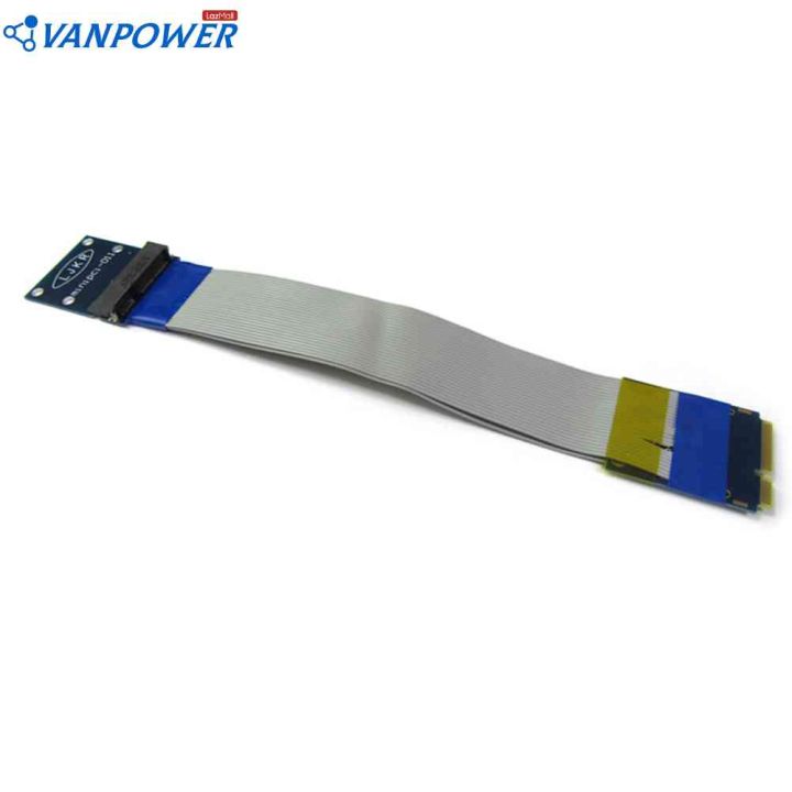 Mini PCIe 1X Male to 1X Female PCI Express Riser Card Extender ...