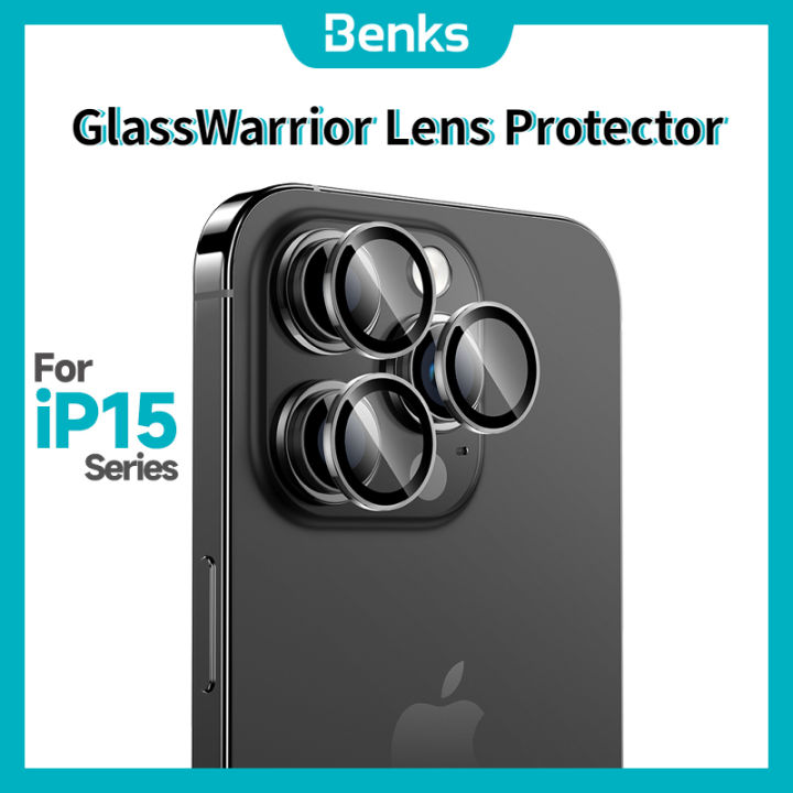 Benks GlassWarrior Lens Protector for iPhone 15 Pro Max Rear Camera ...