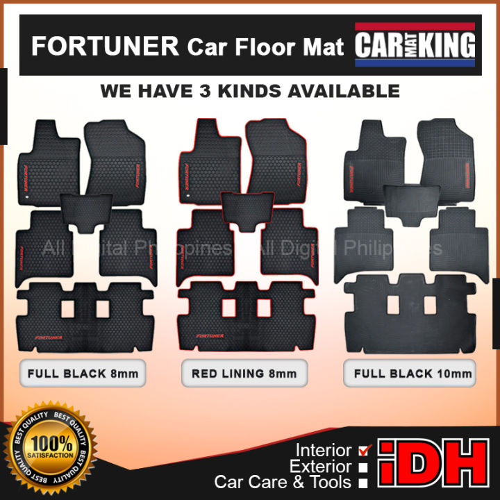 Toyota FORTUNER Premium Rubber Matting 2016 - 2022 | Heavy Duty Premium ...