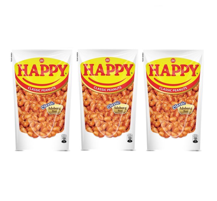 Happy Peanuts Classic Adobo 100g x 3 | Lazada PH