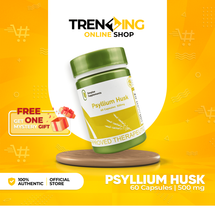 Simplee Psyllium Husk Capsule Supplement | Lazada PH