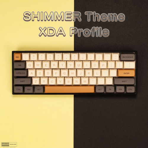 Keycaps Ember XDA Shimmer theme PBT keycap set | Lazada Indonesia