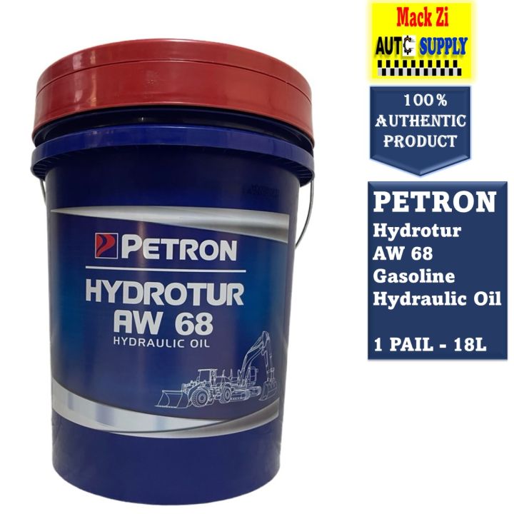 Petron Hydrotur AW 68 Hydraulic Oil (1 PAIL - 18L) | Lazada PH
