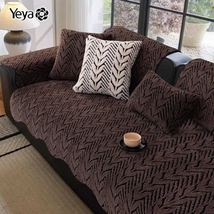 YEYA เบาะโซฟาแบบนอร์ดิคที่มีลายเรขาคณิต | Lazada.co.th
