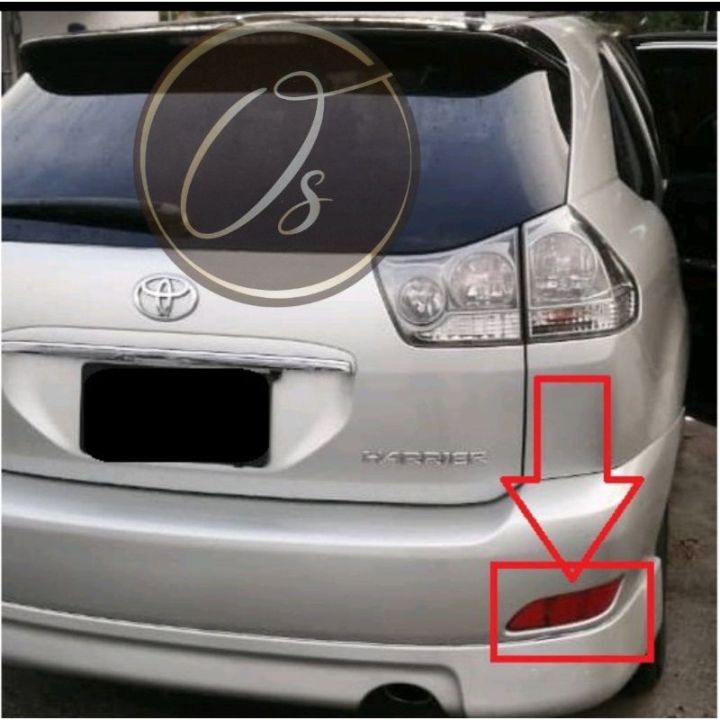 TOYOTA HARRIER ACU30 MCU30 2003-2012 REAR BUMPER REFLECTOR LAMP 2004 ...