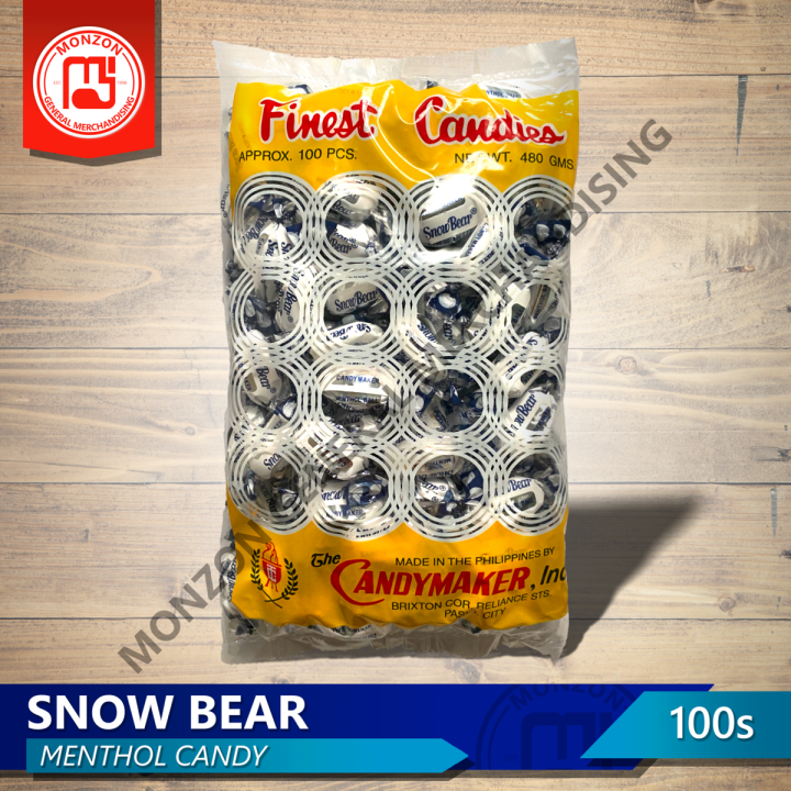 Candymaker Snow Bear Menthol Ball Candy 100s | Lazada PH