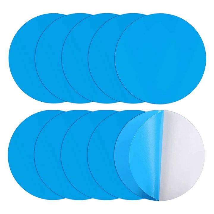 Self-Adhesive Repair Patches for Swimming Pools, Pack of 10 PVC Pool ...