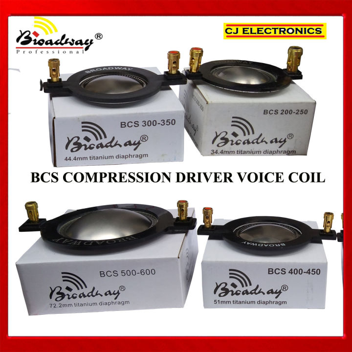 BCS 200 to 600 Compression Driver Voice Coils | Lazada PH