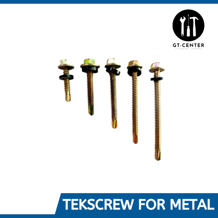Tekscrew / Tek Screw for Metal - Sizes (1; 1-1/4; 1-1/2; 2; 2-1/2; 3 ...