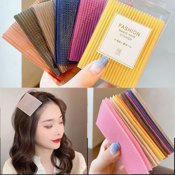 Hair Velcro Pad Set Magic Paste Bangs Sticky Bangs Puffy Hair Sticker ...