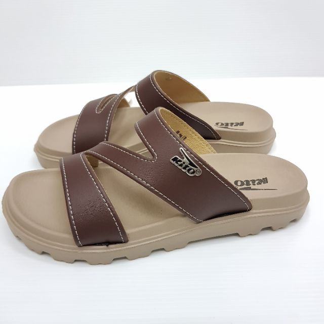 KITO YW3112 รองแท้าแตะแบบสวม ไซส์ 36-39 สีโกโก้ | Lazada.co.th