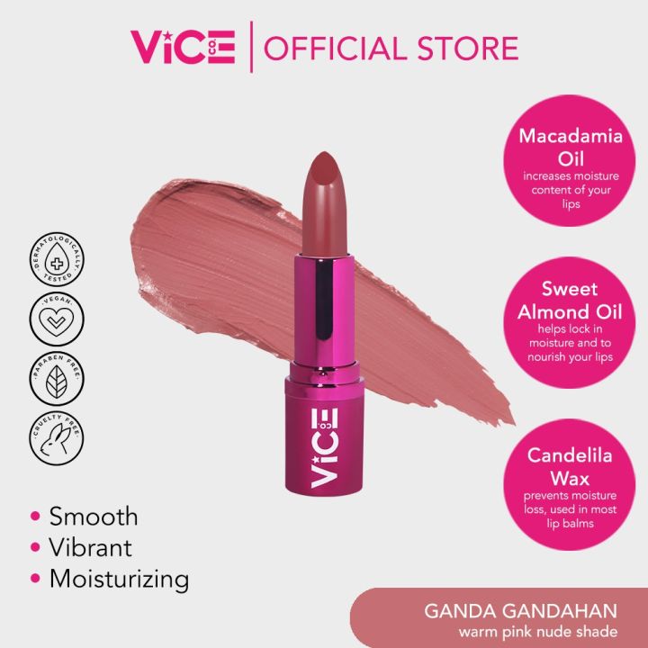 Vice Co Ganda Lang Creme Lipstick - Ganda Gandahan 3.5g | Lazada PH