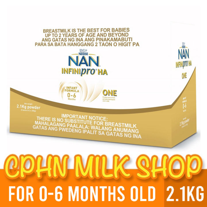 NAN Infinipro HA One 2.1kg 0-6 Months Old Infant Formula | Lazada PH