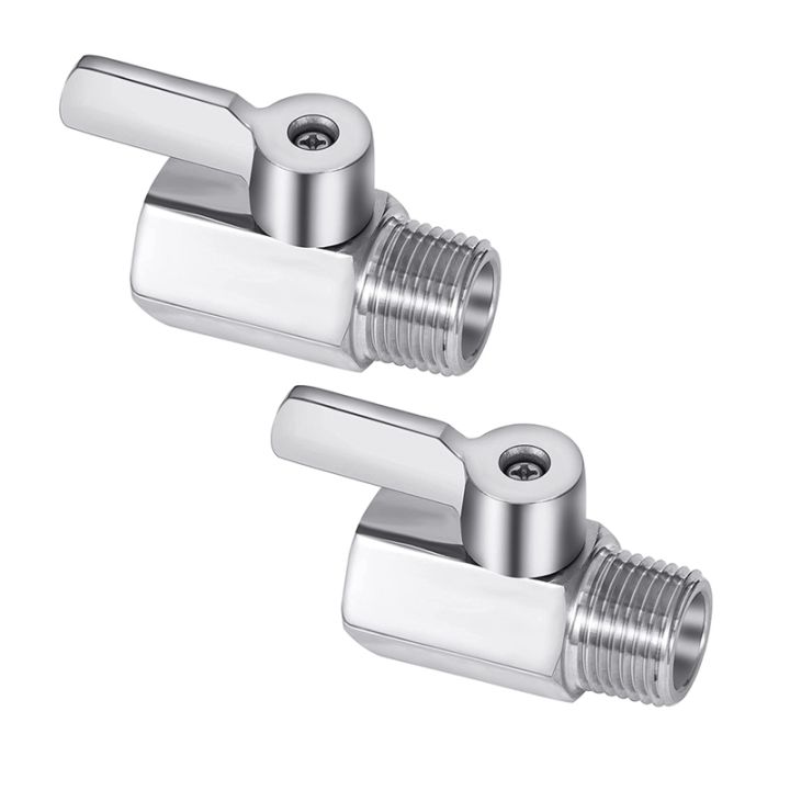 Shower Head Shut Off Valve 304 Stainless Steel Mini Ball Valve Npt