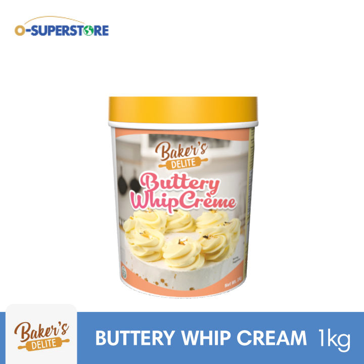 Baker's Delite Buttery Whip Creme/Cream Paste 1Kg | Lazada PH