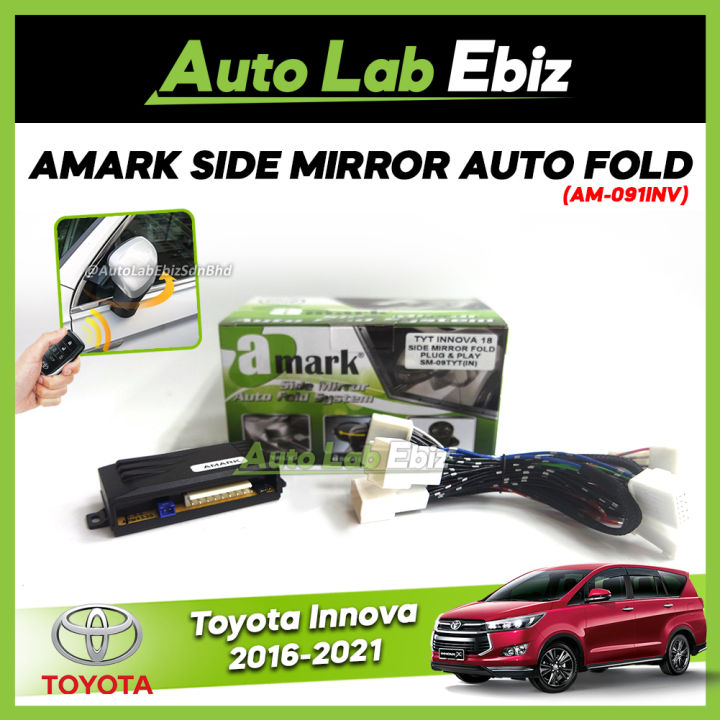 Amark Side Mirror Auto Fold for Toyota Innova 2016-2021 (AM-091INV ...