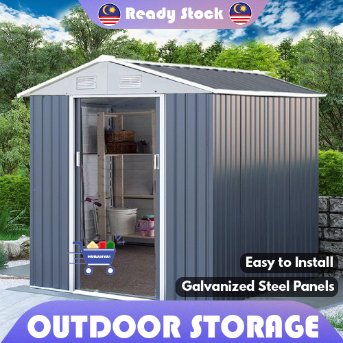 Outdoor garden Storage large Cabinet Organizer Cupboard Storage Cabin ...