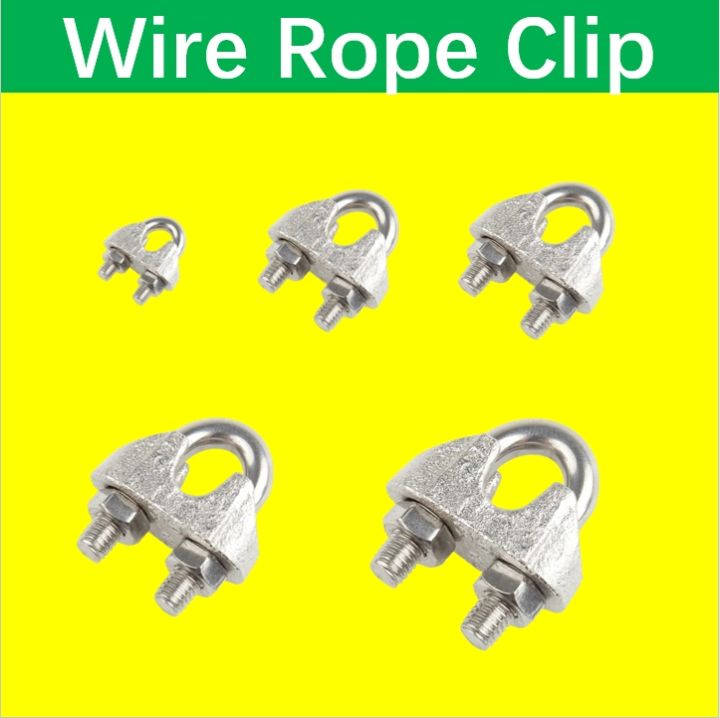 Mago Wire Rope Clip Wire Rope Clips For Rigging Hardware | Lazada PH