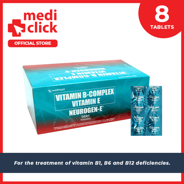 Neurogen E - 8 TABLETS | Lazada PH
