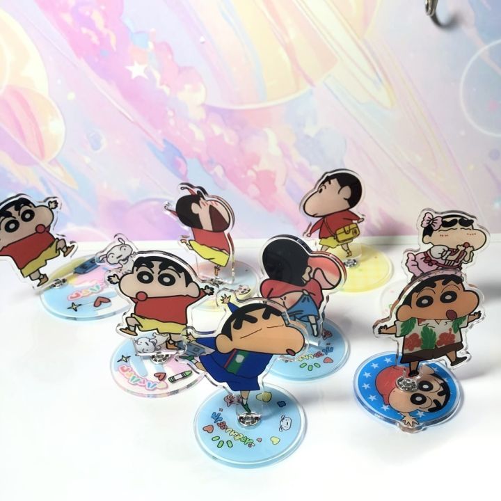 TESDFD Action Figure Crayon Shin-Chan Rotating Toy Rotatable Acrylic ... TESDFD Action Figure Crayon Shin-Chan Rotating Toy Rotatable Acrylic ...