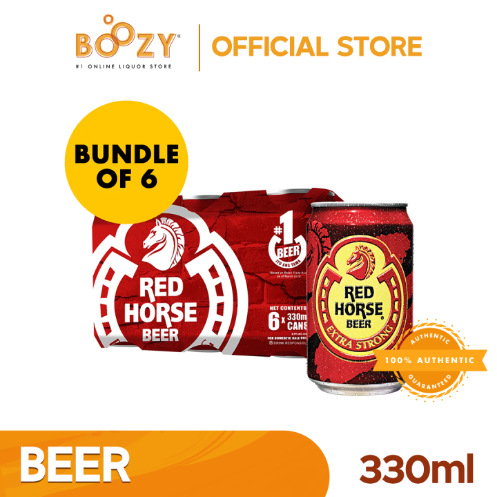 Red Horse Beer 330ml Can 6-Pack | Lazada PH