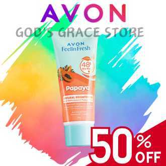 AVON Feeling Fresh Quelch Papaya Natural Brightening and Anti ...