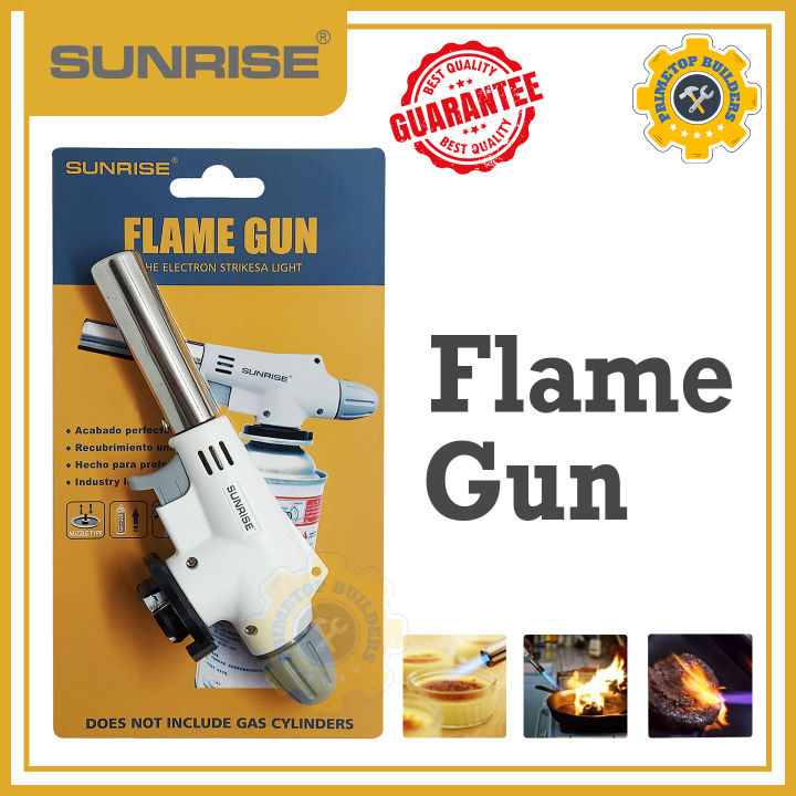 SUNRISE Camping Gas Torch /FLAME GUN/ Lighter Butane Burner (Flame Gun ...