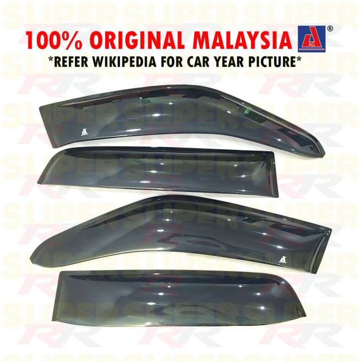 Ford Ranger T6 T7 4Door 2012-present AG Door Visor Air Press Wind ...