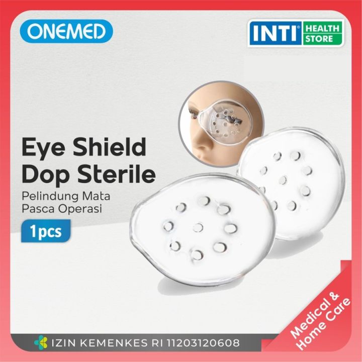 OneMed | Eye Shield Dop Steril | Pelindung Mata Pasca Operasi | Lazada ...