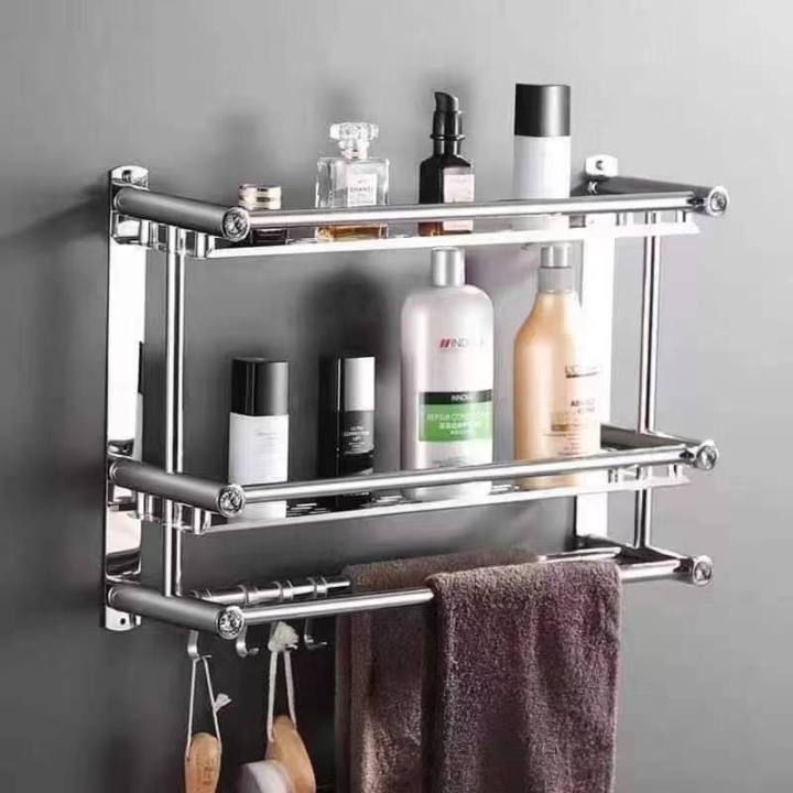 stainless steel toilet rack bathroom shelve organizer cr rack toilet ...