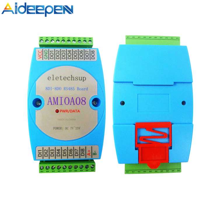 Aideepen DC7-25V Digital Input and Output Module Optocoupler Isolation ...