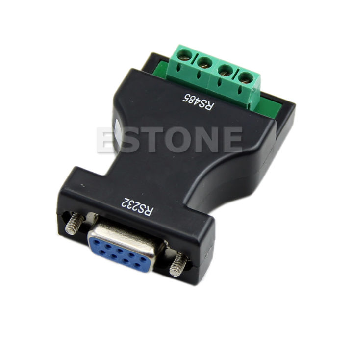 RS-232 RS232 to RS-485 RS485 Interface Serial Adapter Converter New ...